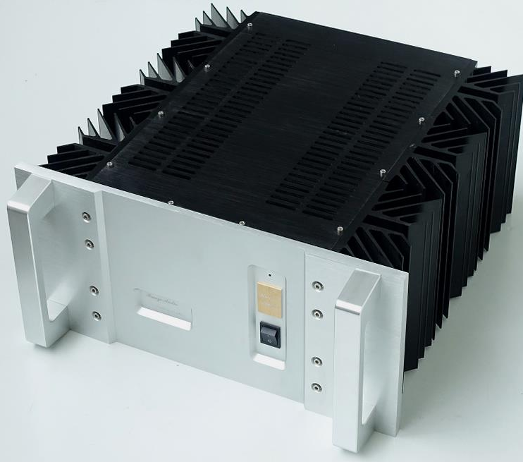 50W class A CNC All Aluminum Power Amplifier Chassis Audio Amp ...
