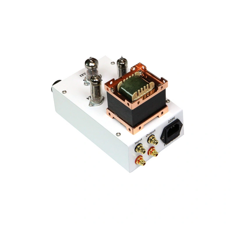 6Z4+ECC82 HIFI DIY stereo tube preamplifier western electric model chassis