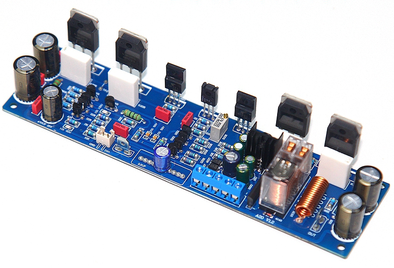A20 mono HiFi DIY 200W audio power amplifier board with delay ...