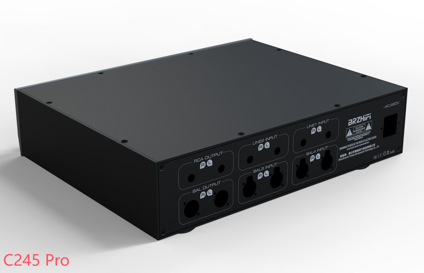 C245/C245PRO full aluminum HIFI DIY preamp chassis Accuphase circuit Case