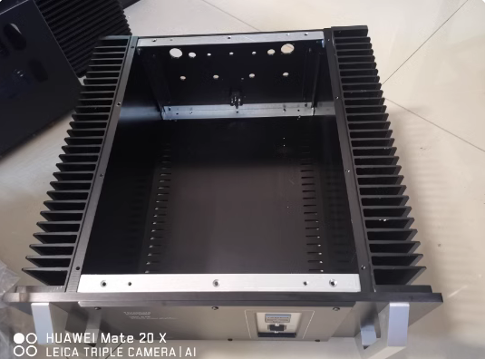 S500 All-Aluminum Audio Amplifier Chassis HiFi Class A Power Amp Large Case DIY Box