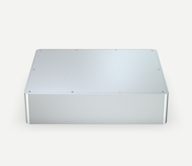 BZ3809H All Aluminum Power Amplifier Chassis Rounded corner Case HIFI ...