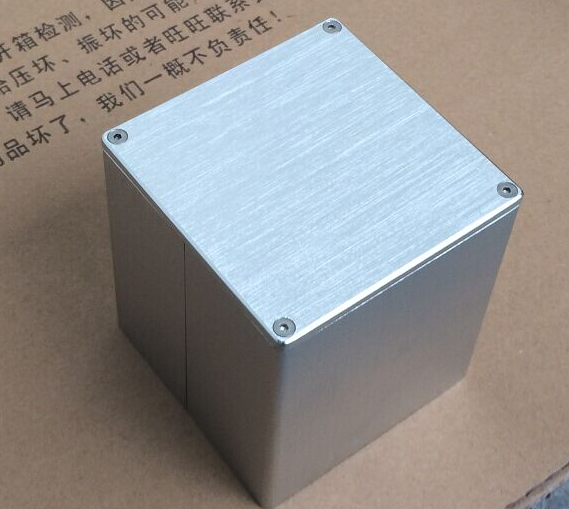 90*90*100 Silver or Black All Aluminum Alloy square Transformer Cover ...