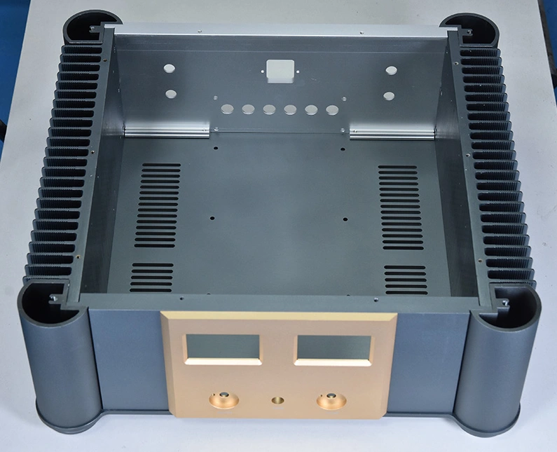 New Design - Haval Rounded HeatSink Amplifier Case class A HIFI DIY chassis