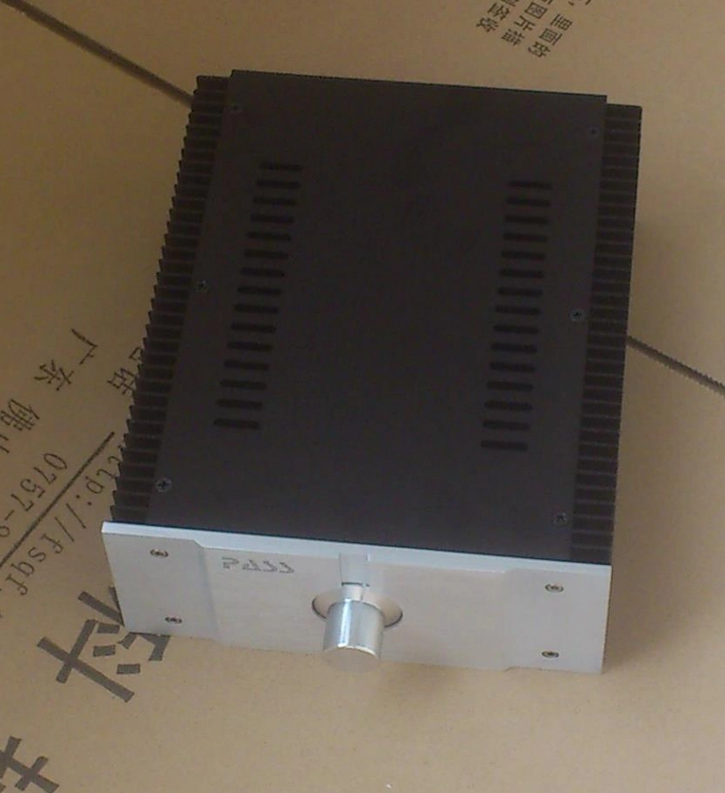 Mini PASS full aluminum class A amplifier chassis HIFI DIY preamp case ...