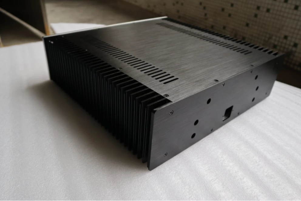 BZ4312 CNC All Aluminum class A Power Amplifier Chassis Audio Amp ...