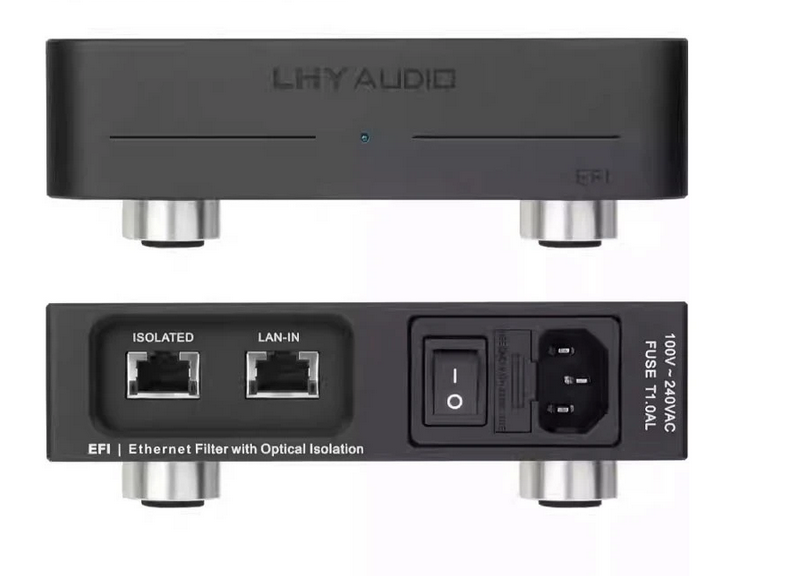 EFI HiFi Audio Photoelectric Isolator Ethernet Signal Noise Purifier ...
