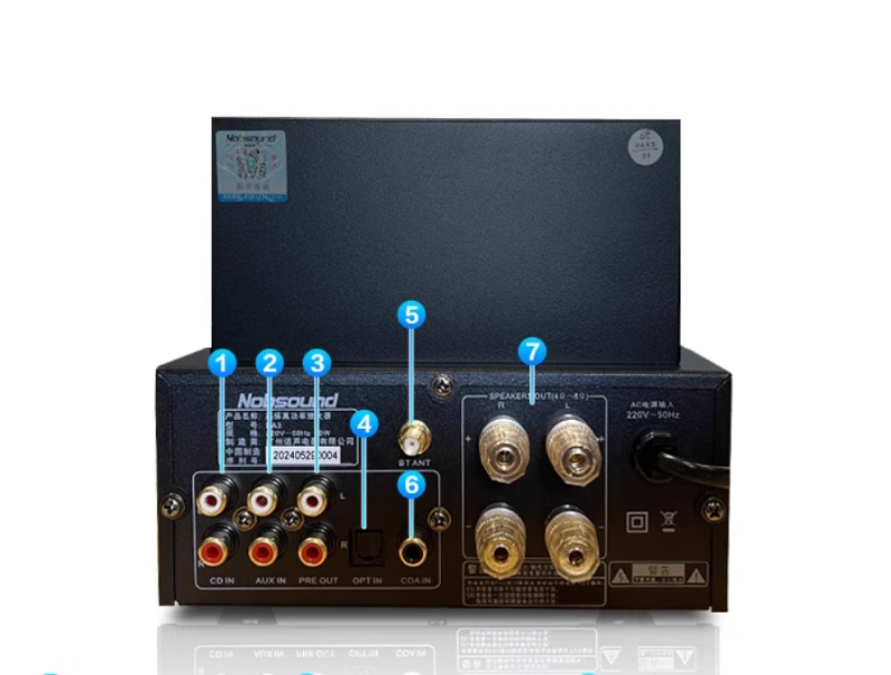 Nobsound DA3 Electronic tube wireless Bluetooth headphone amplifier ...