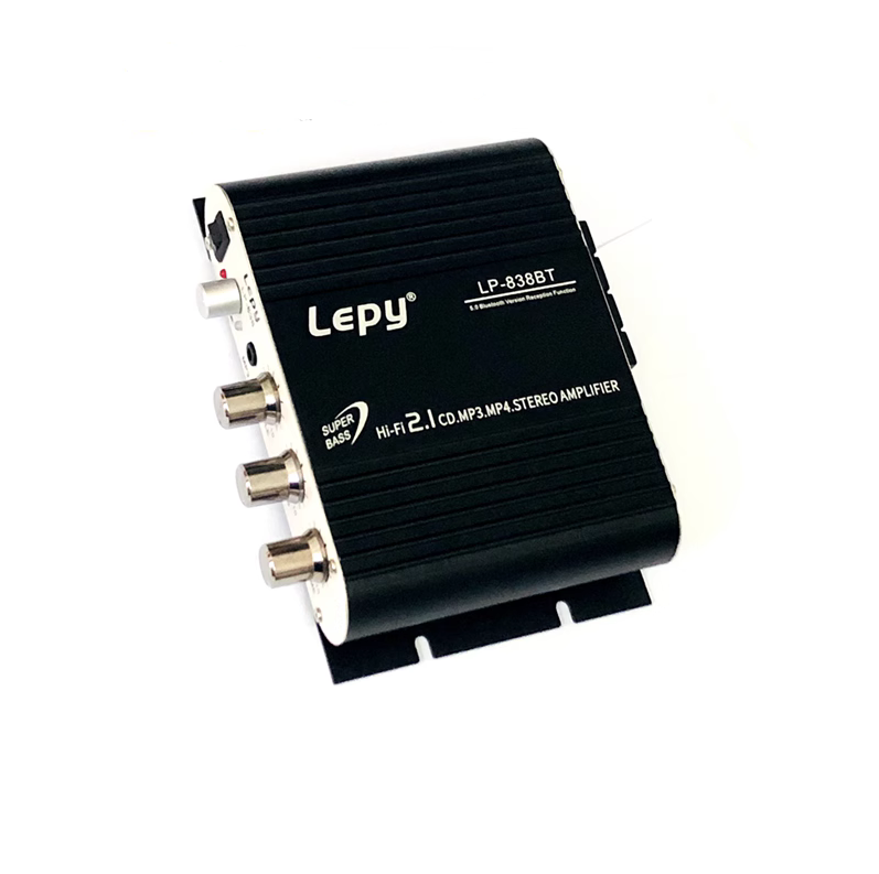 LP-838 Lepy Amplifier 2.1 Channel Small Amplifier High Fidelity Audio Amplifier LP-838 Audio