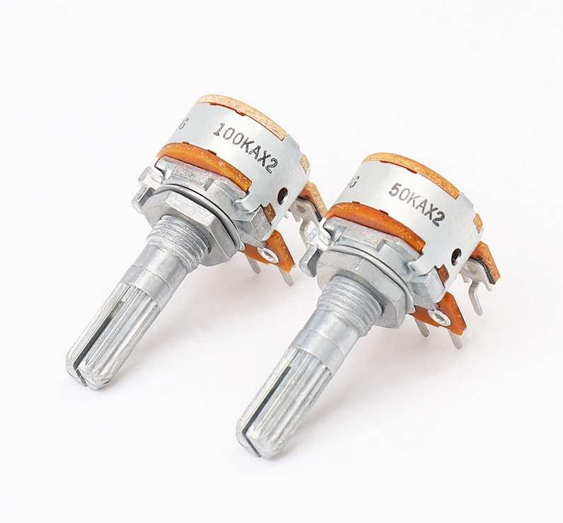 ALPS Japan RK16 50K 100K Plum Blossom Shaft Potentiometer Original ...