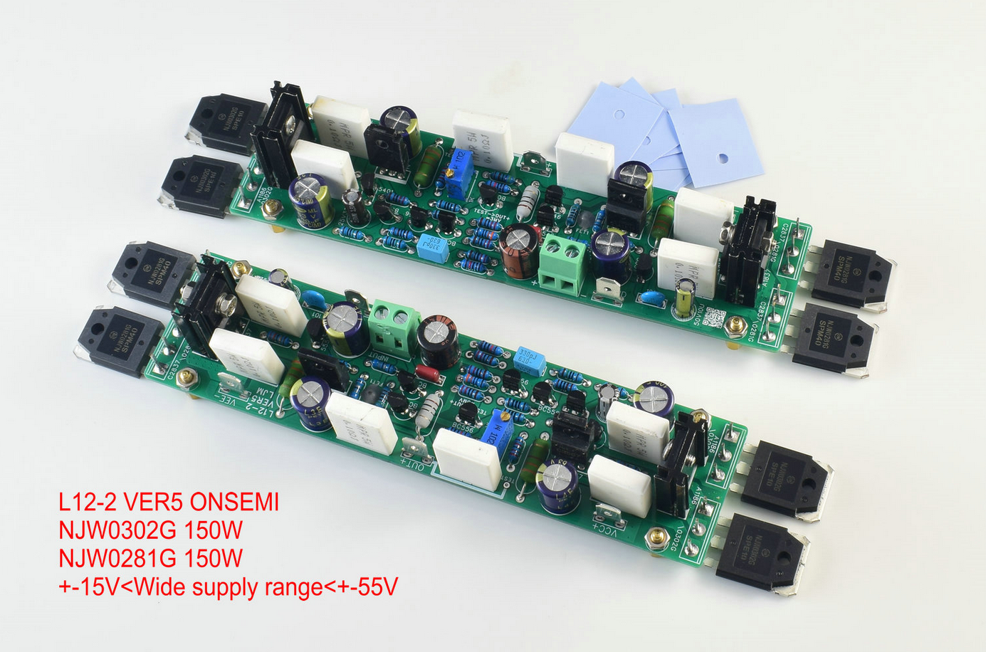 One pair assembled 30W Pure Class A Power amplifier board Audio amp DIY
