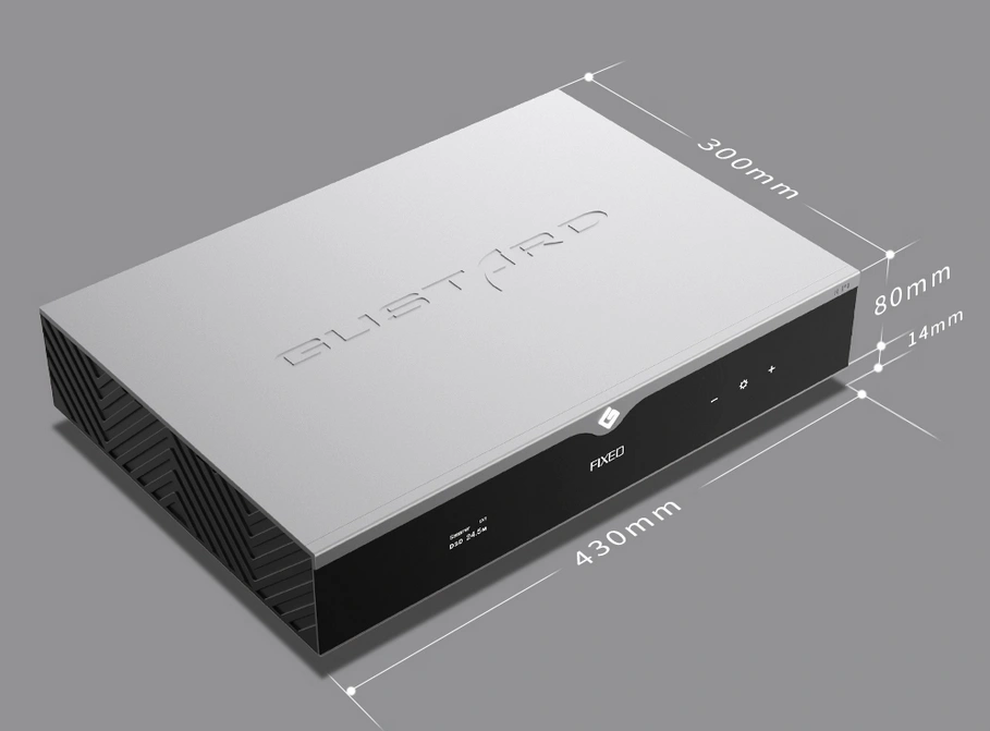 GUSTARD DAC-R30 Digital Audio Music HIFI Network Streaming Decoder 27 ...