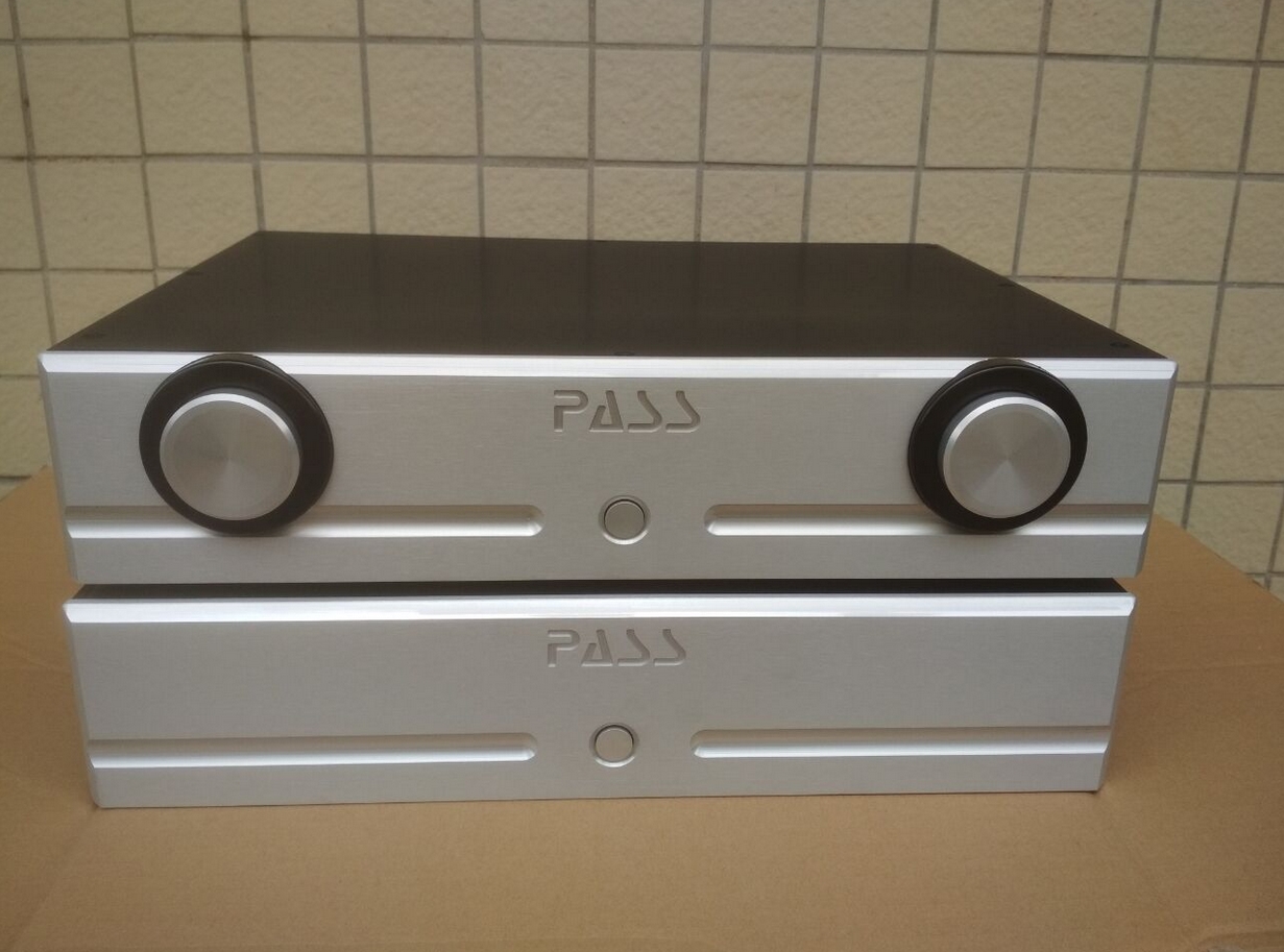 4309PASS All Aluminum Power Amplifier Chassis DIY Audio hifi preamp ...