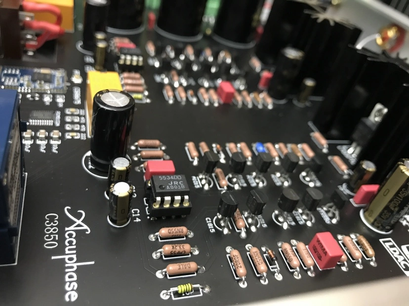 Reference Japanese Accuphase C3850 circuit HIFI DIY stereo preamplifier