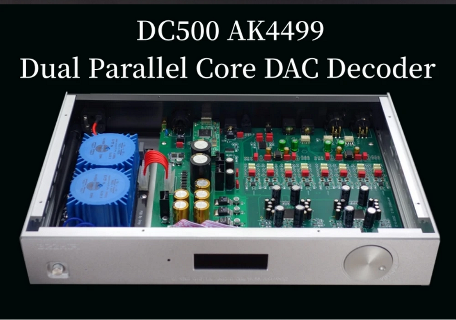 DC500 AK4499 Dual Parallel Core DAC Decoder high end Fully Balanced ...