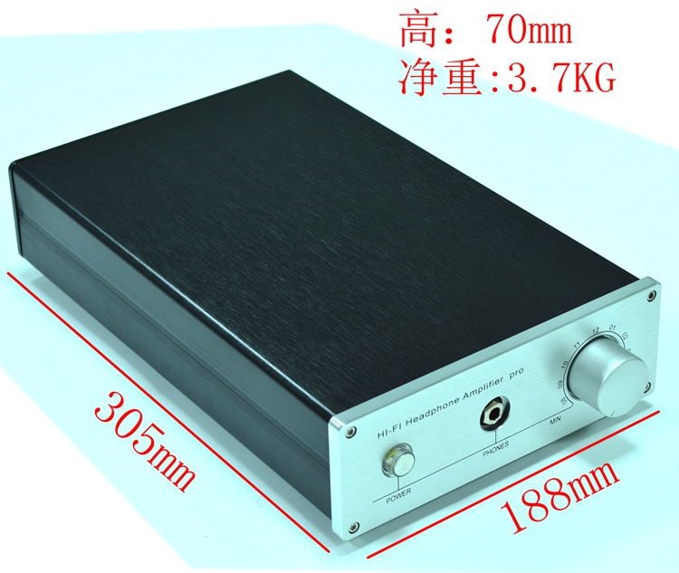 HA2002 HIFI DIY class AB 80W+80W Desktop amplifier With headphone ...