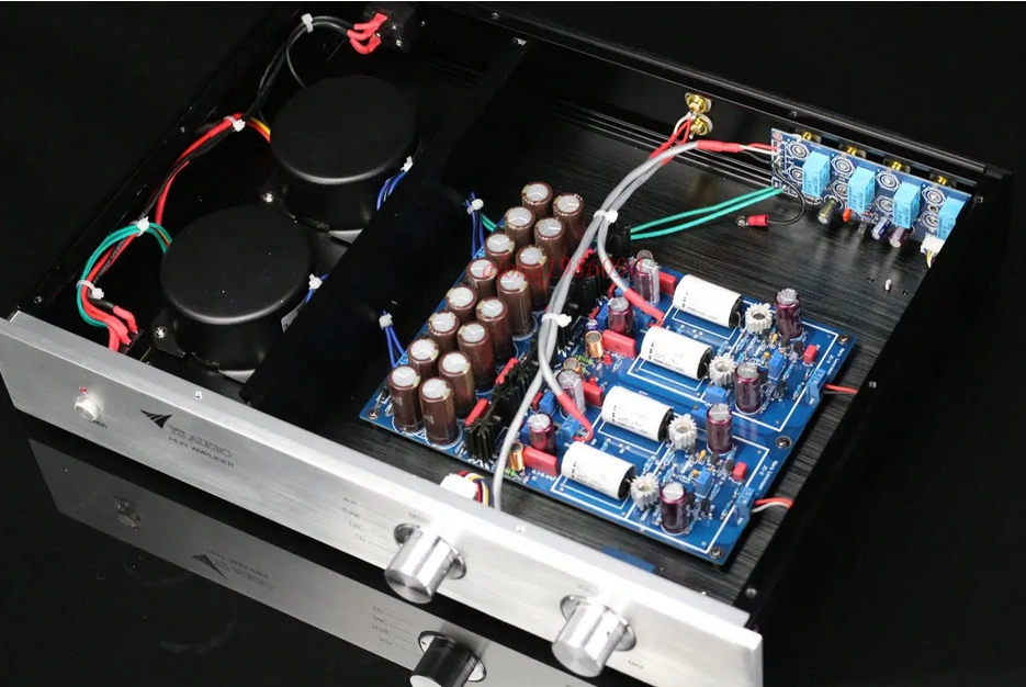 Finished high end JC2 FET Class A preamplifier base on Mark JC-2 preamp
