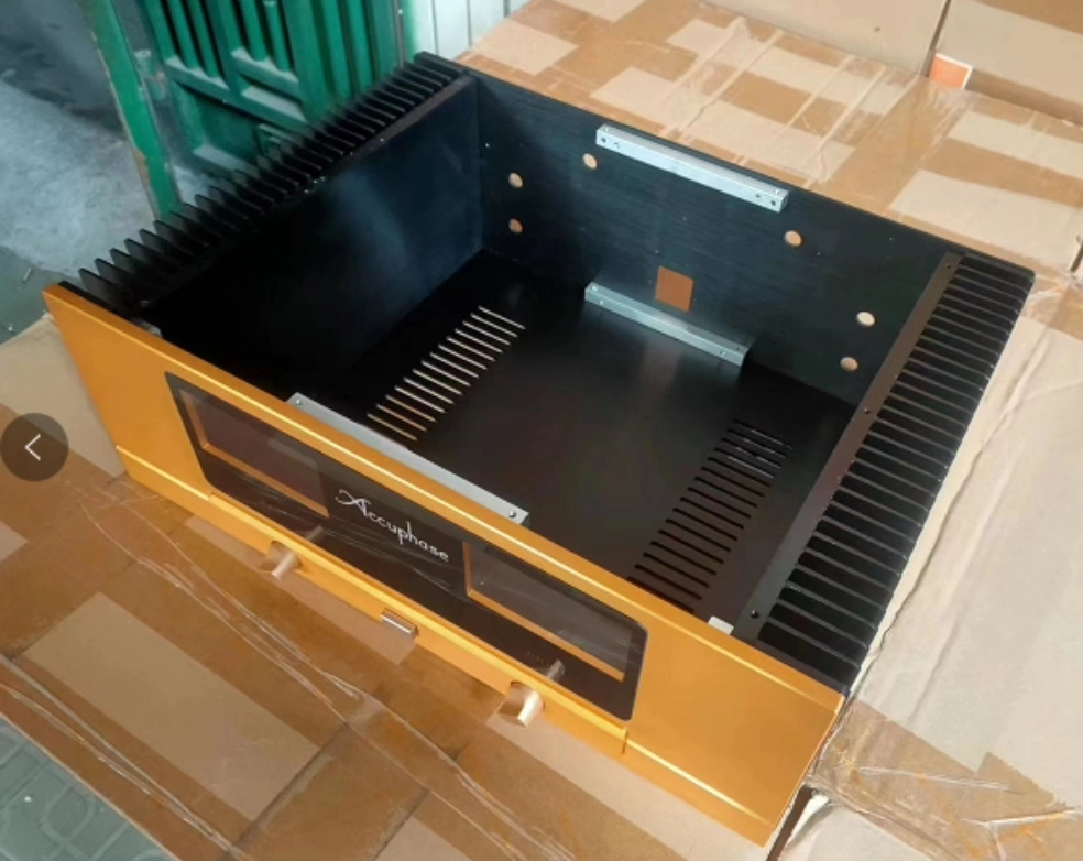 430*150mm All Aluminum Power Amplifier Chassis class A Audio Amp ...