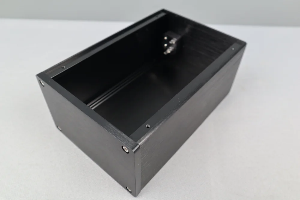 140*90 Multi purpose case Full aluminum amplifier chassis power supply ...