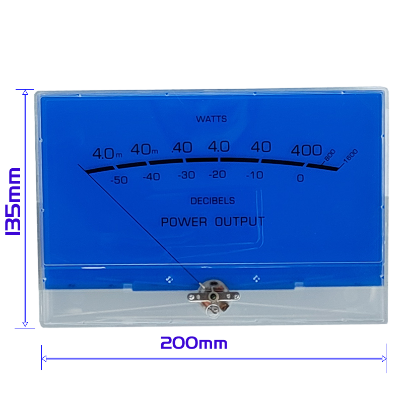 P‑200 VU Meter with LED Backlight for Power Amplifier Sound Audio