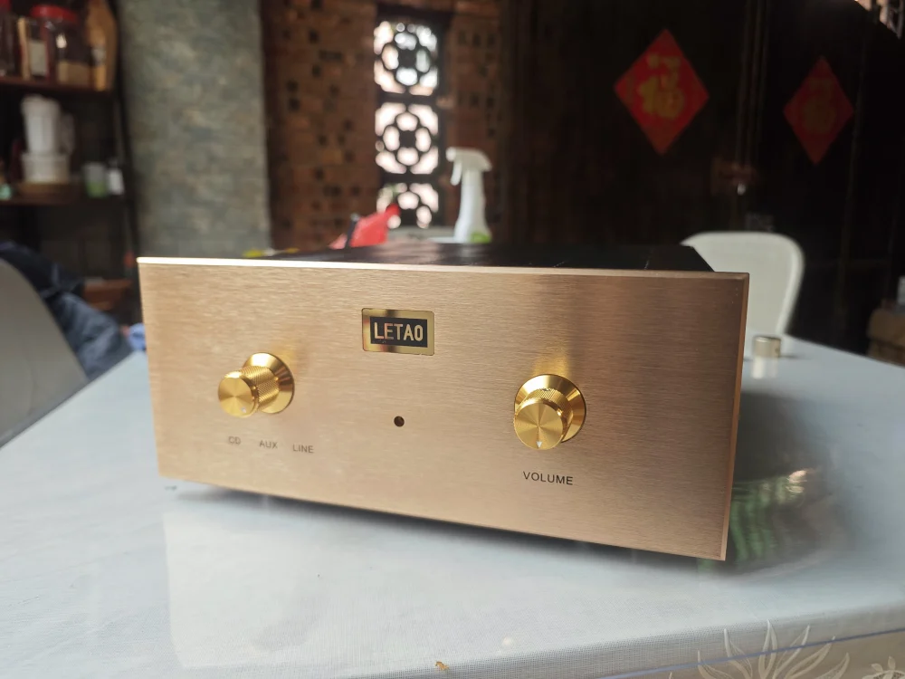 LETAO/AN High-end Audiophile tube preamp chassis DIY amplifier case ...