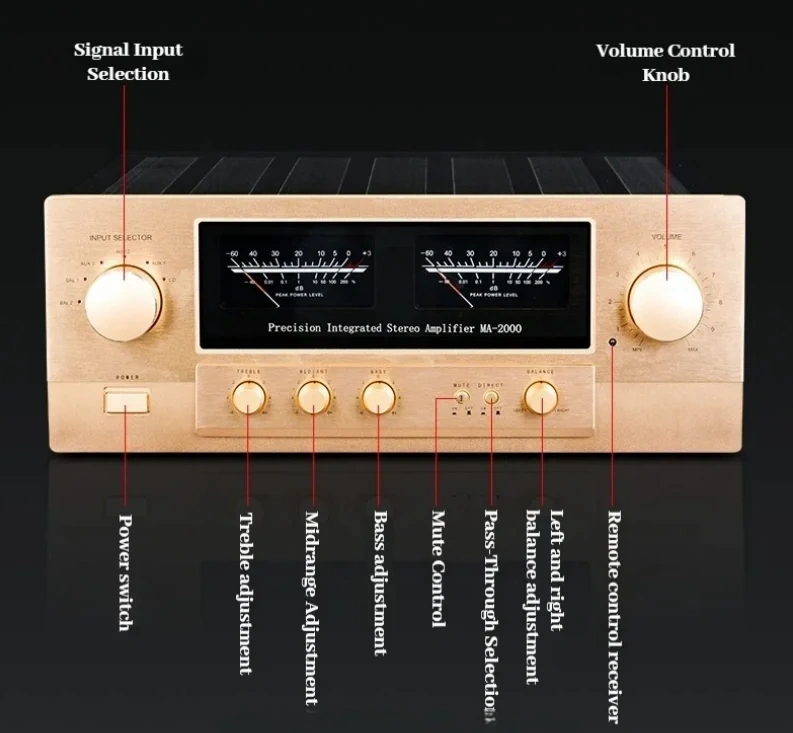 Reference Accuphase E405 HIFI High-power Gold-sealed Tube Home with ...