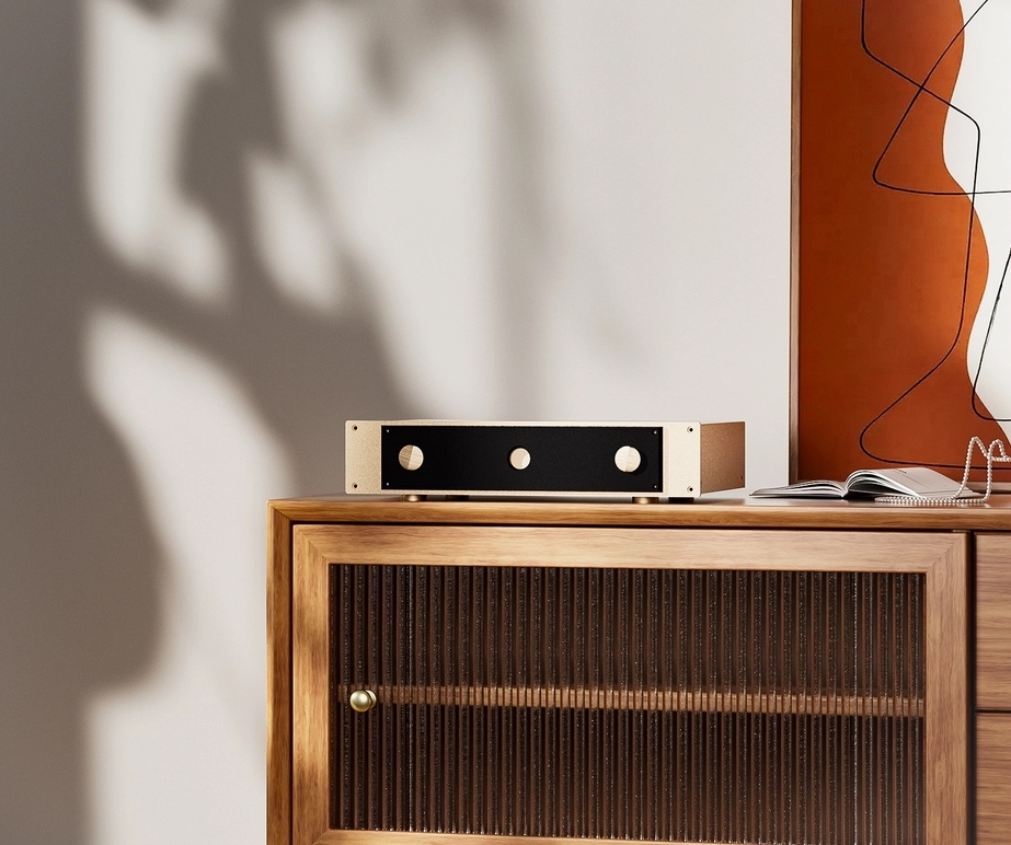 HIFI DIY Iron-aluminum hybrid amplifier chassis Integrated amplifier ...