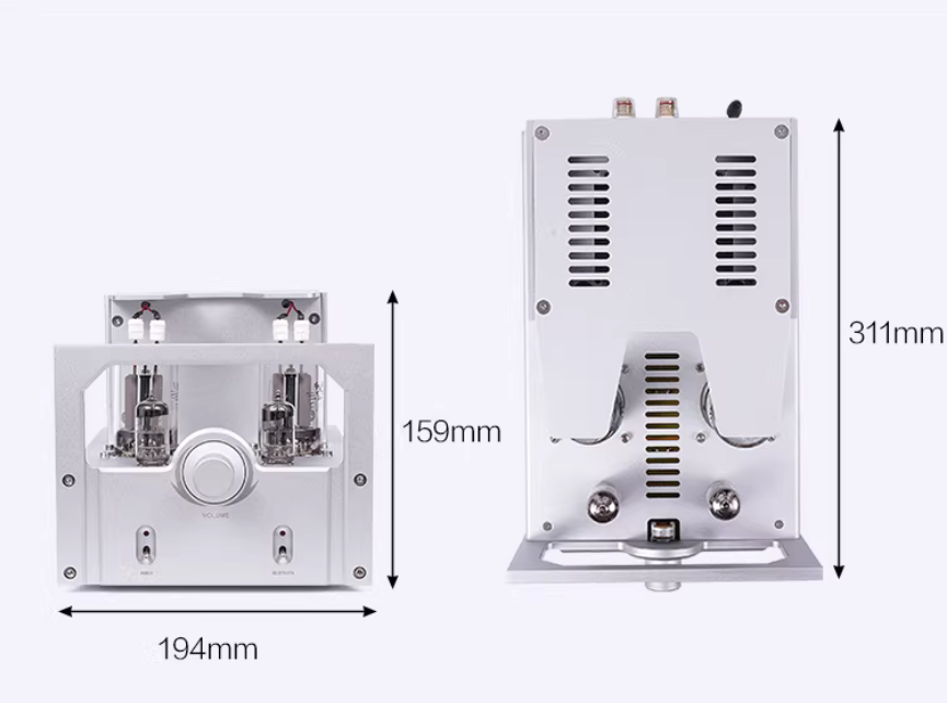 BRZHIFI Parallel single ended FU19 pure A-class 10W*2 HIFI electron ...