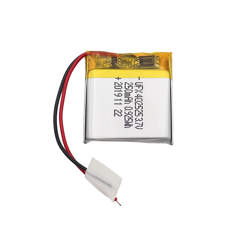 UFX 402525 250mAh 3.7V Smallest Rechargeable Battery