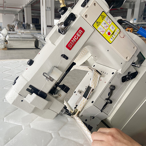 Automatic Tape Edge Machine for Mattress Border Sewing | Zolytech Machinery