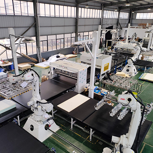 Spray Glue Composite Module,Automation Mattress Production Line