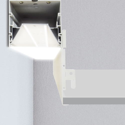 ZETA 2.3" Linear led linear pendant light, linear pendant lighting ...