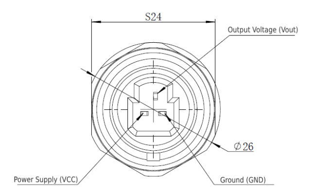 Refrigerant Pressure Transducer for air conditioning HVAC system