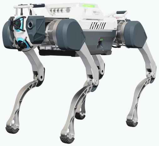 Inspect the robot dog /RTK differential positioning /Multi-line LiDAR ...