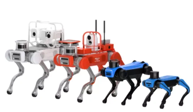 Inspect the robot dog /RTK differential positioning /Multi-line LiDAR ...
