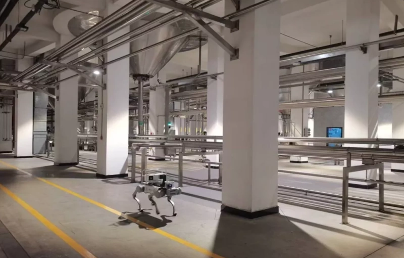 Inspect the robot dog /RTK differential positioning /Multi-line LiDAR ...