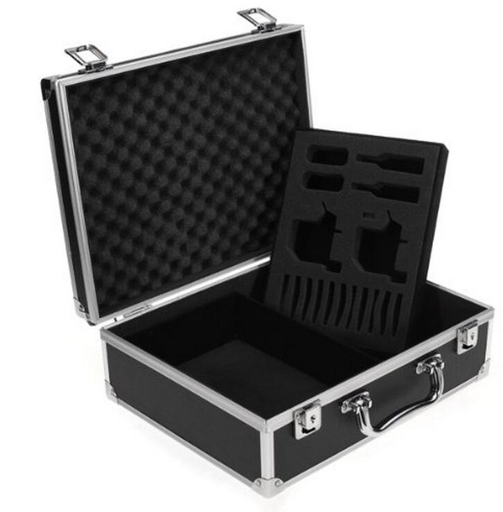 Black Pro aluminum Tattoo Machine box case,Other Accessories