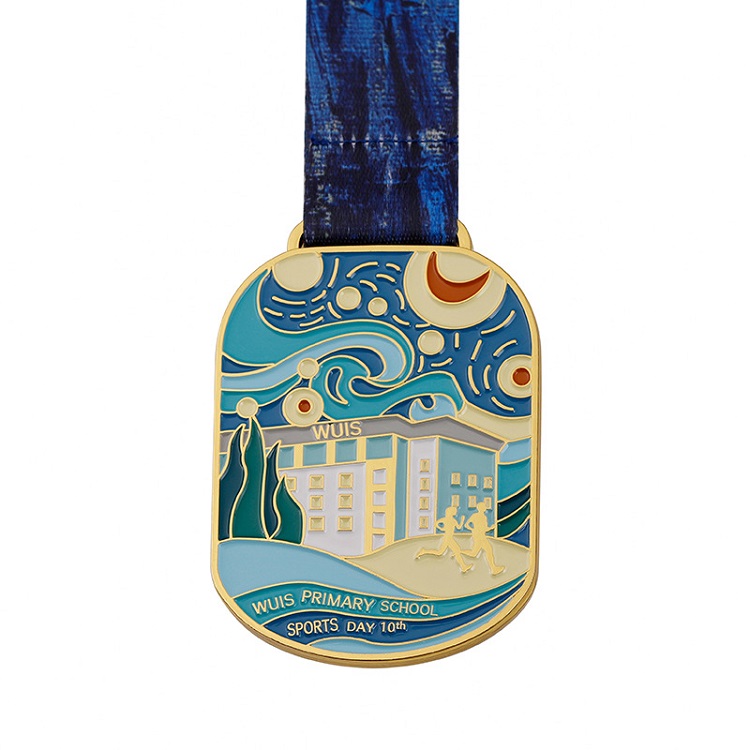 custom soft enamel medals