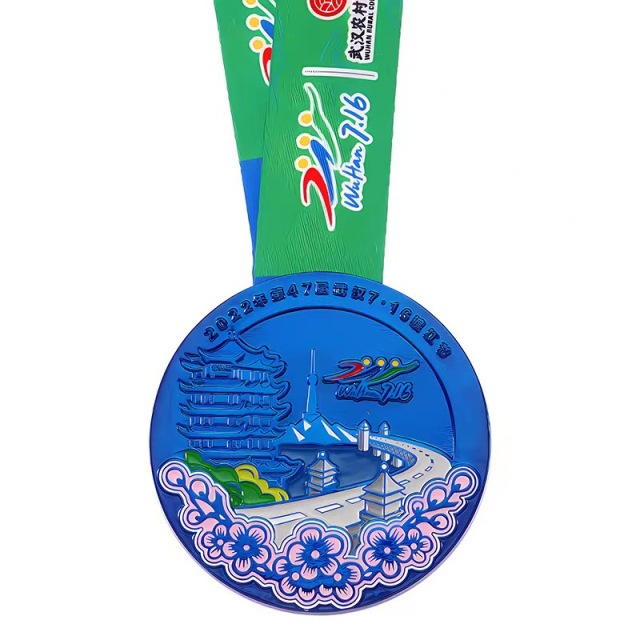 Custom Metal Painting Medal