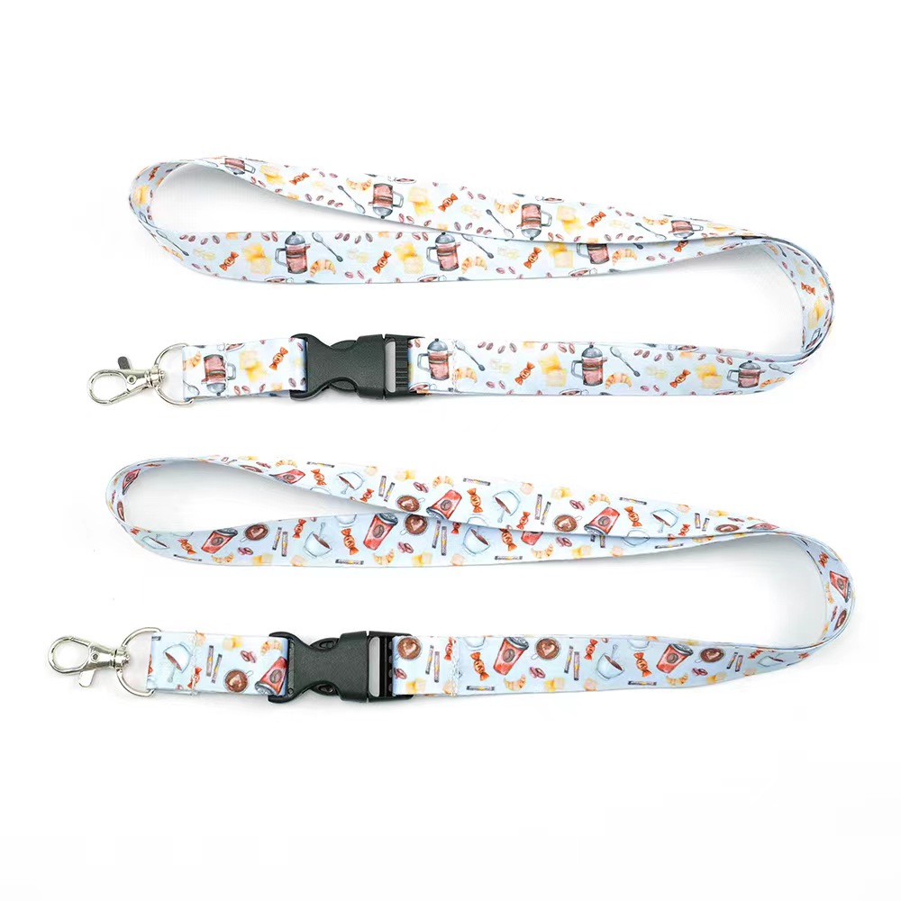 Custom Safety Buckle Sublimation Ribbon