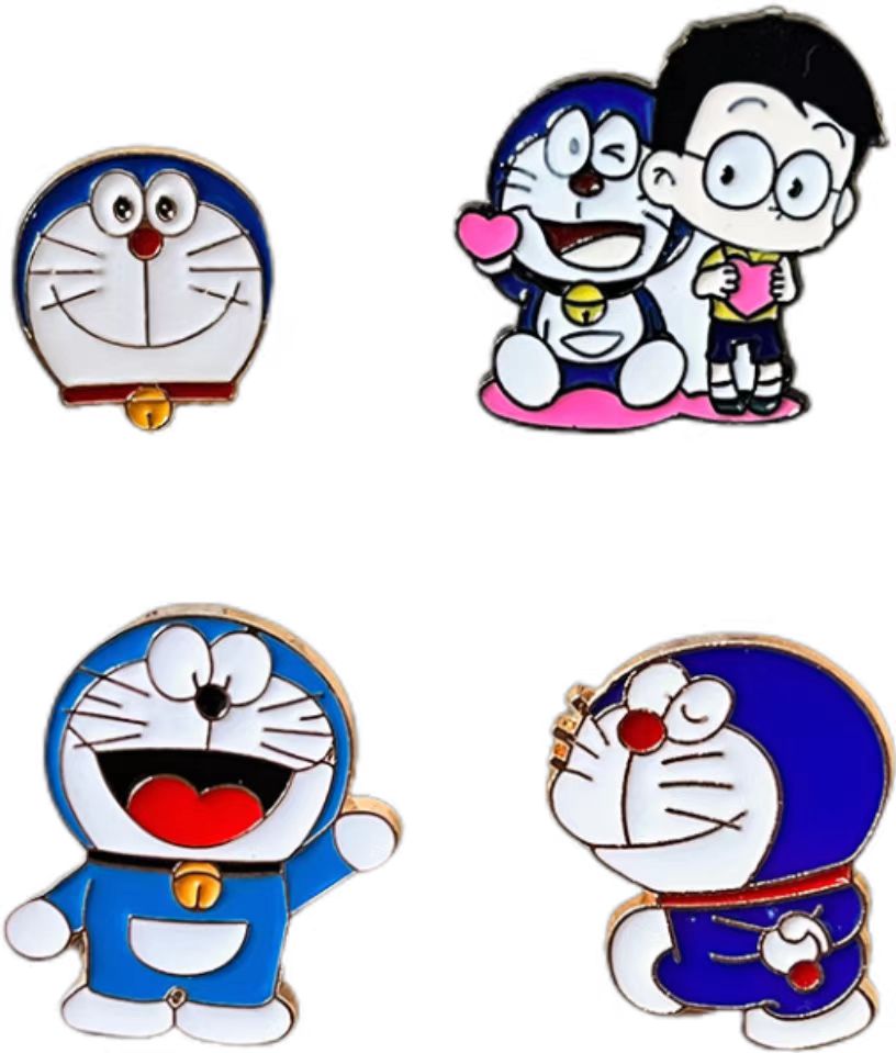 Custom Doraemon Pin Badges
