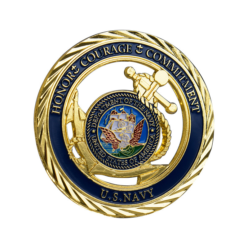 Custom Special Cut Edge Coins