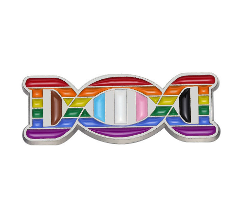Custom Rainbow Lapel Pin