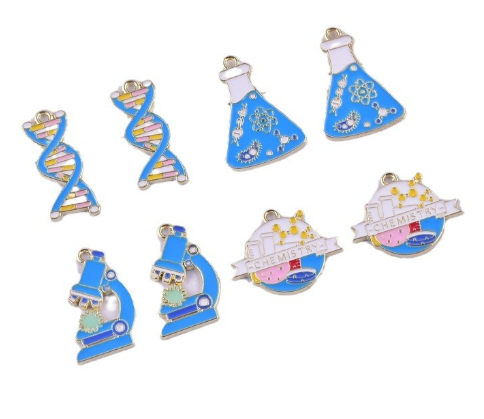 Custom Chemicals/Microscope Badges