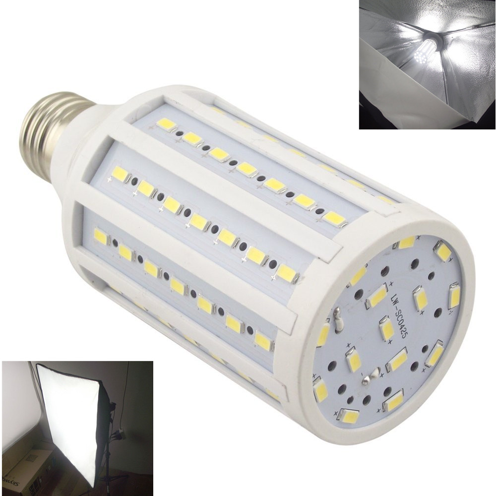 E27 Base LED Studio Light Bulb 20W Photography Studio Umbrella Lighting ...