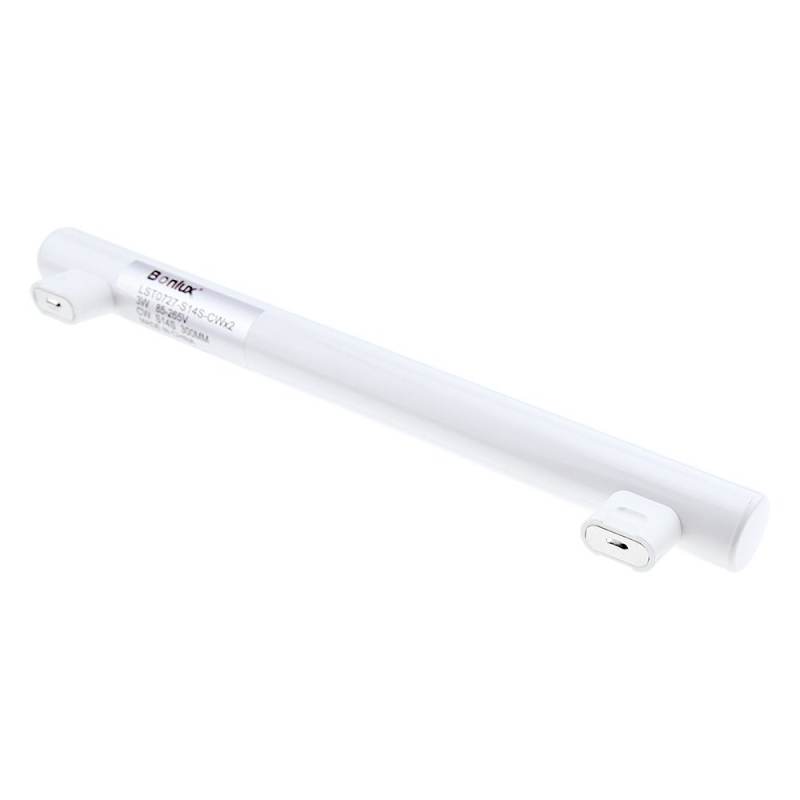 2-Pack 300mm 500mm S14S Tubular LED Light bulbs 3W 6W Tube Bulbs 25W ...