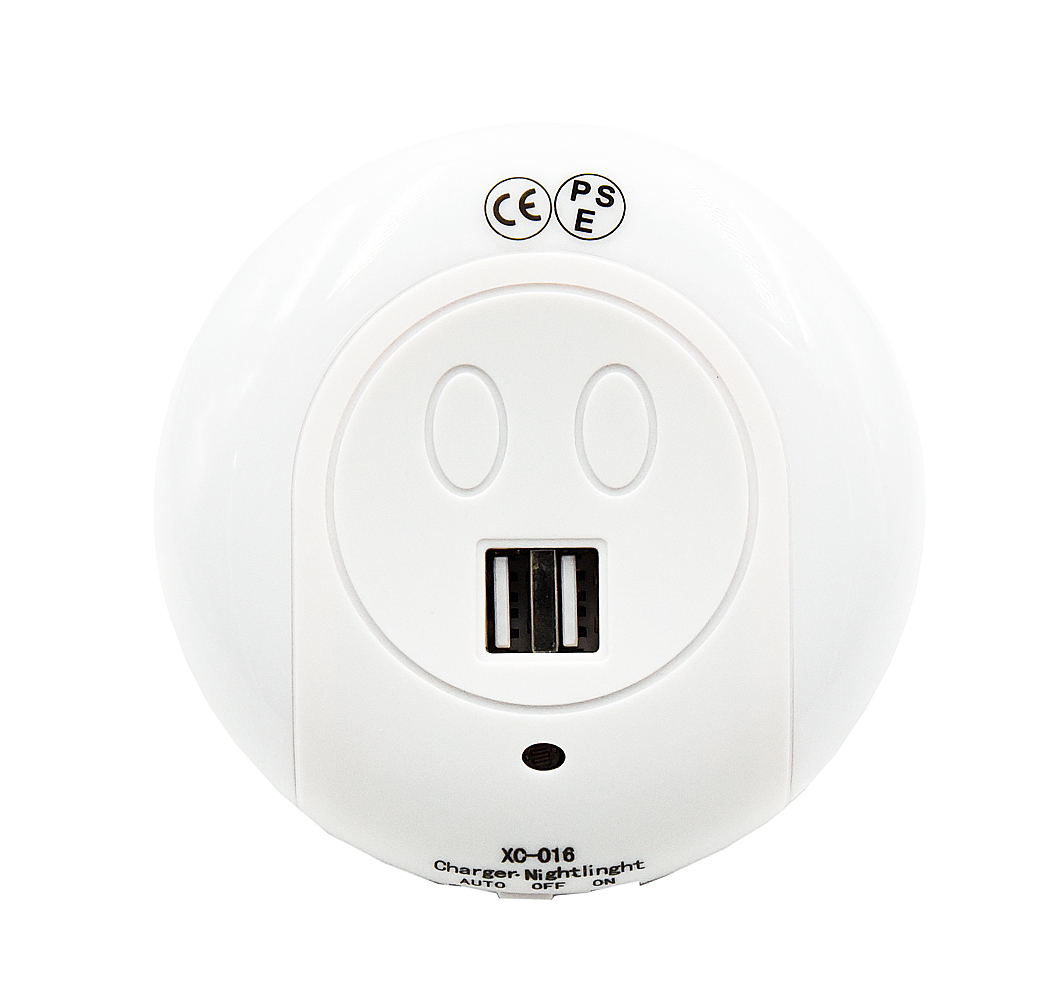 0.6W LED Light-Controlled Night Light with Automatic Dusk to Dawn ...
