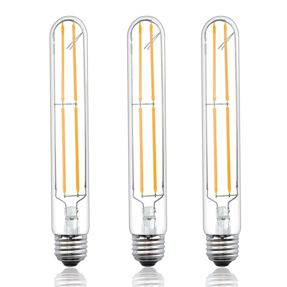 Dimmable T10 LED Filament Light Bulbs 8 Watts T10 LED Tubular Bulb 120V ...