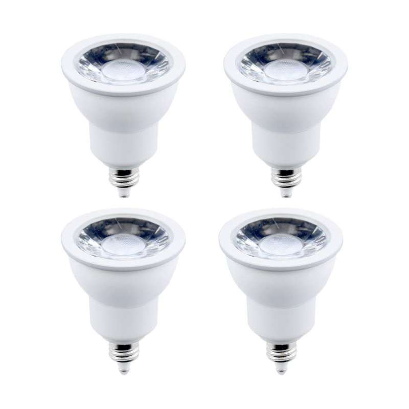 E11 LED Bulb 50W Mini Candelabra Base Halogen Equivalent, 5w Warm White ...