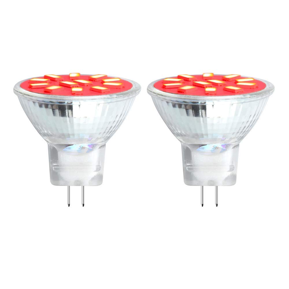 MR11 GU4 Coloured LED Spotlight 2W Red/Green/Blue Spot Light Bulbs for ...